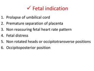 Vacuum Delivery | PPTX