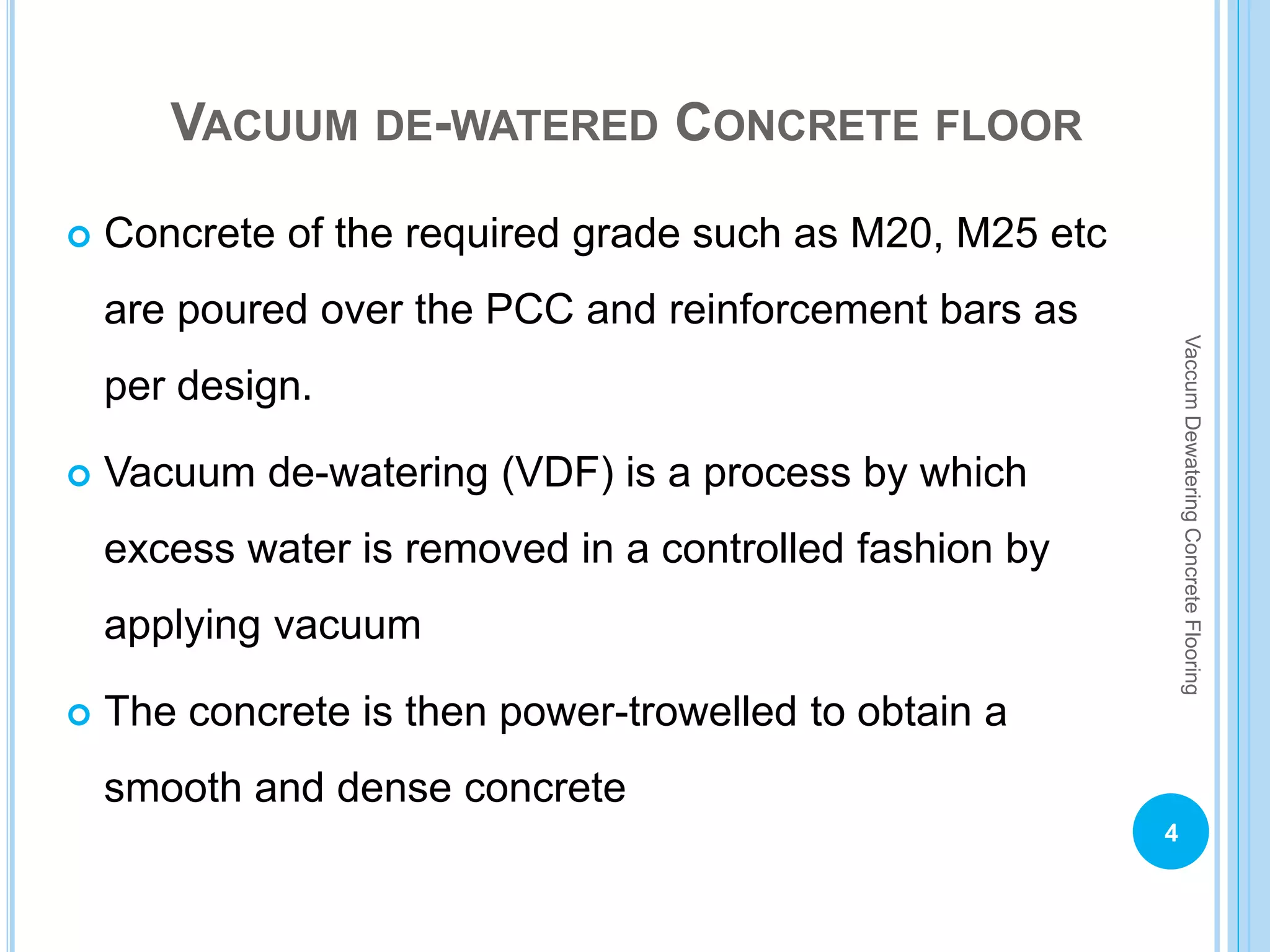 Vacuum dewatering | PPTX