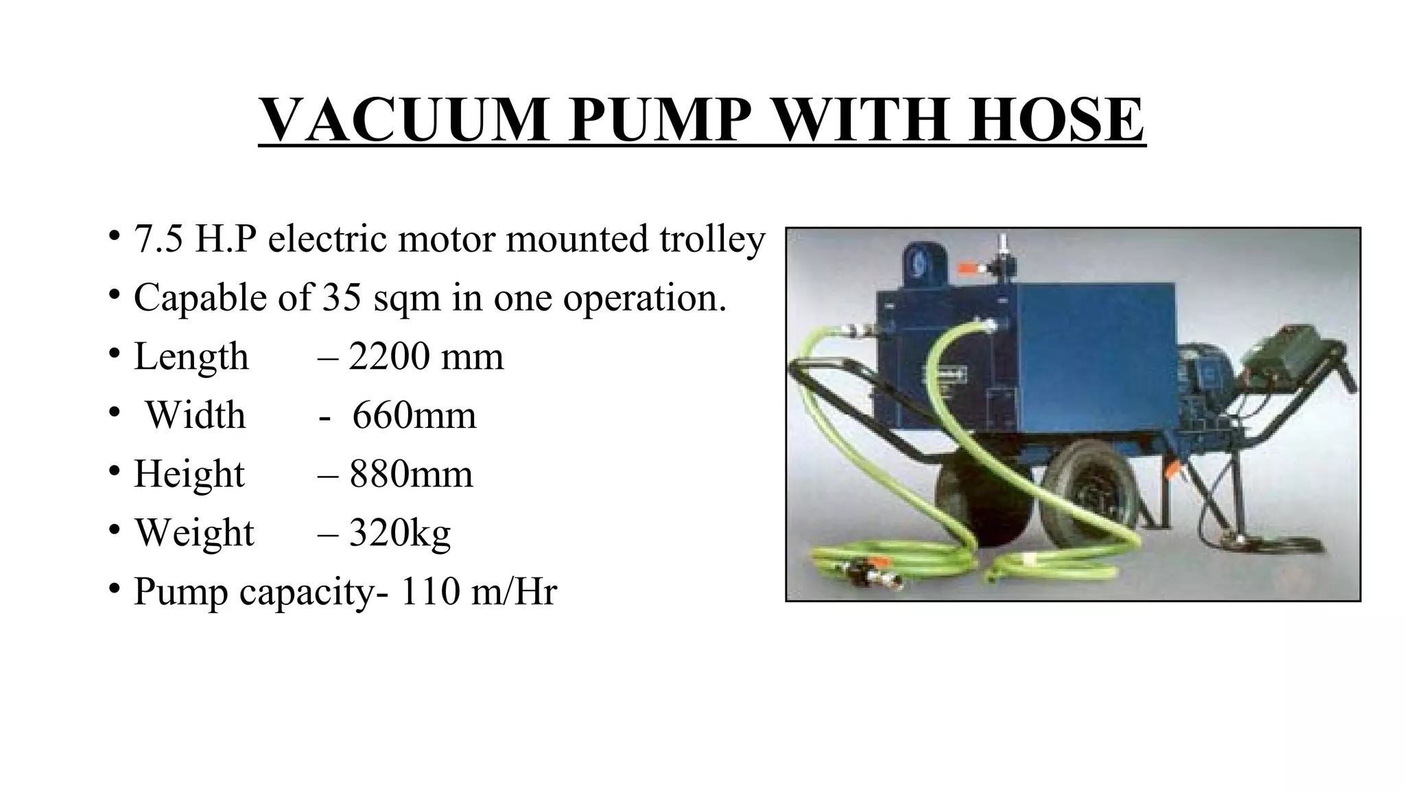 Vacuum dewatered flooring | PPT