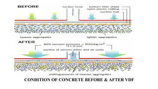 Vacuum dewatered flooring | PPT