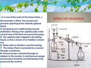 Vacuum distillation | PPTX