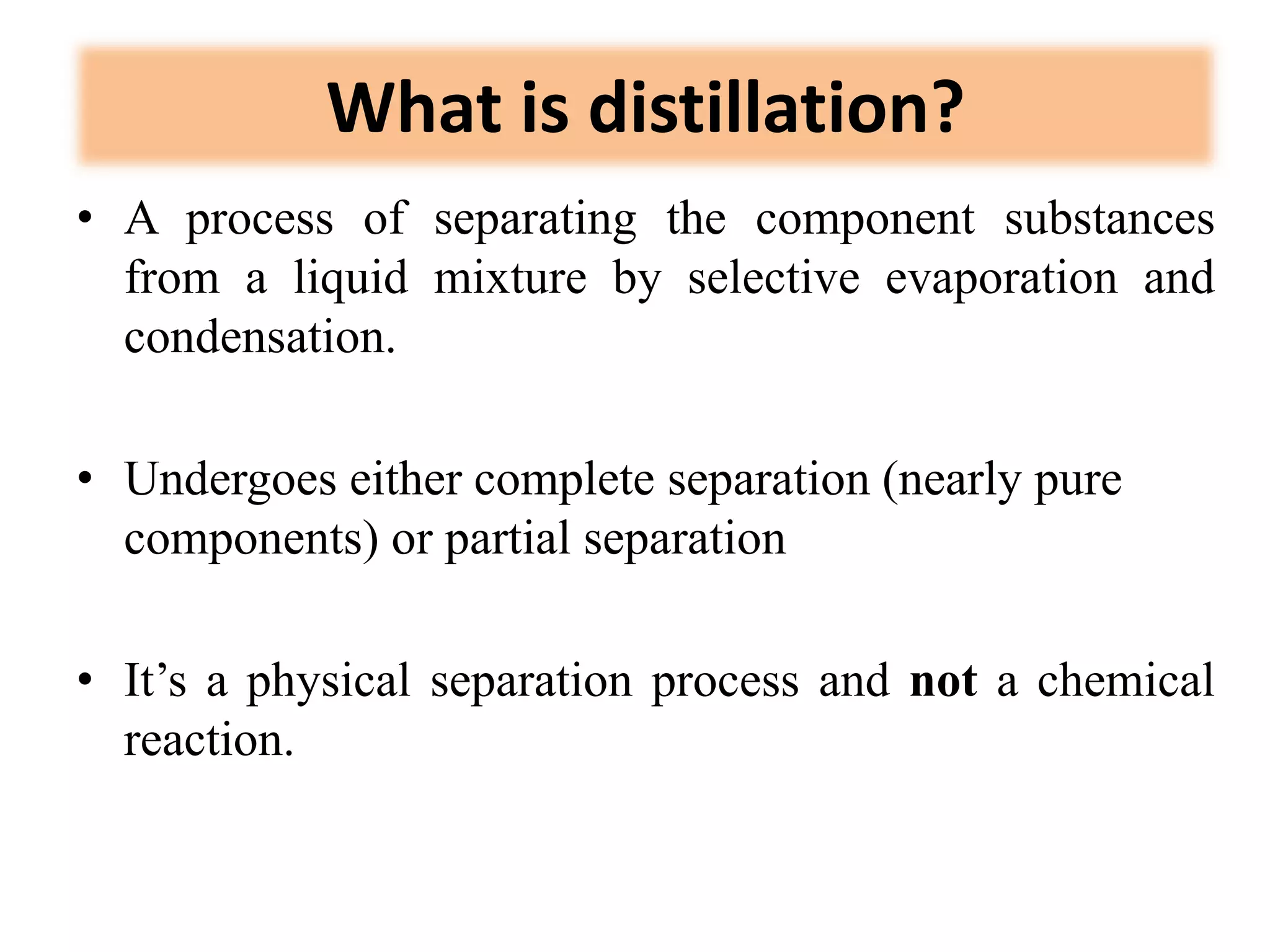 role of Vacuum distillation in refinery | PPTX