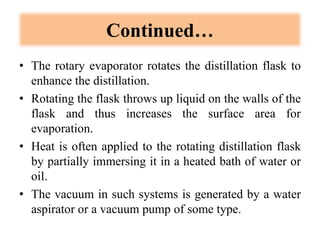 role of Vacuum distillation in refinery | PPTX