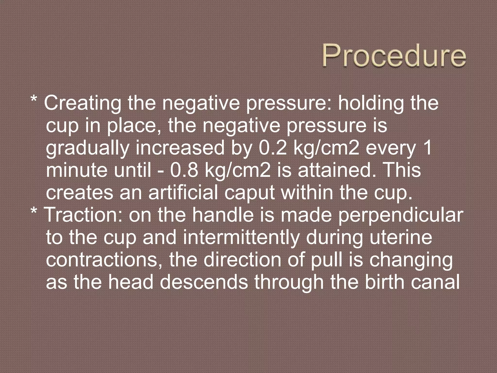 Vacuum extraction | PPTX