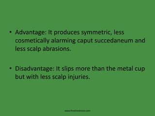 Vacuum extraction (ventouse) | PPTX