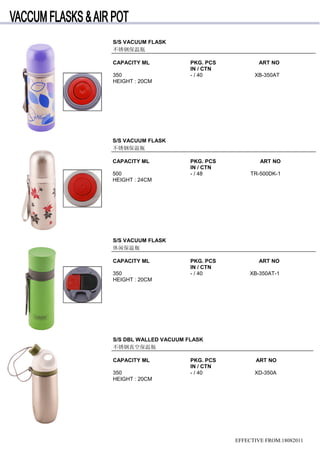 VACUUM FLASK & AIR POT | PDF