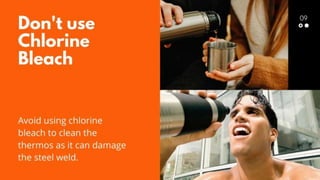 Vacuum Flask Maintenance Tips | PPTX