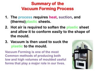 Vacuum forming | PPTX | Home Appliances | Home & Garden