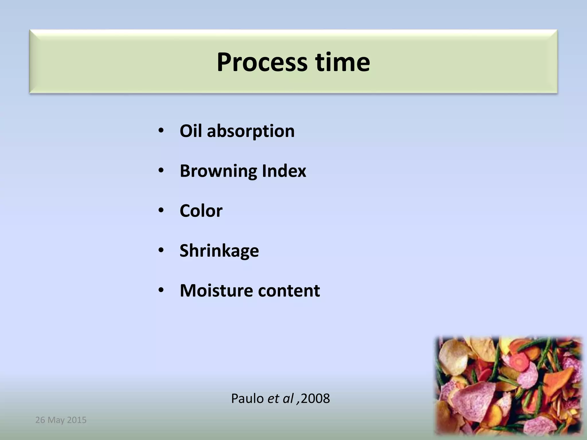 Vacuum frying technology | PPTX