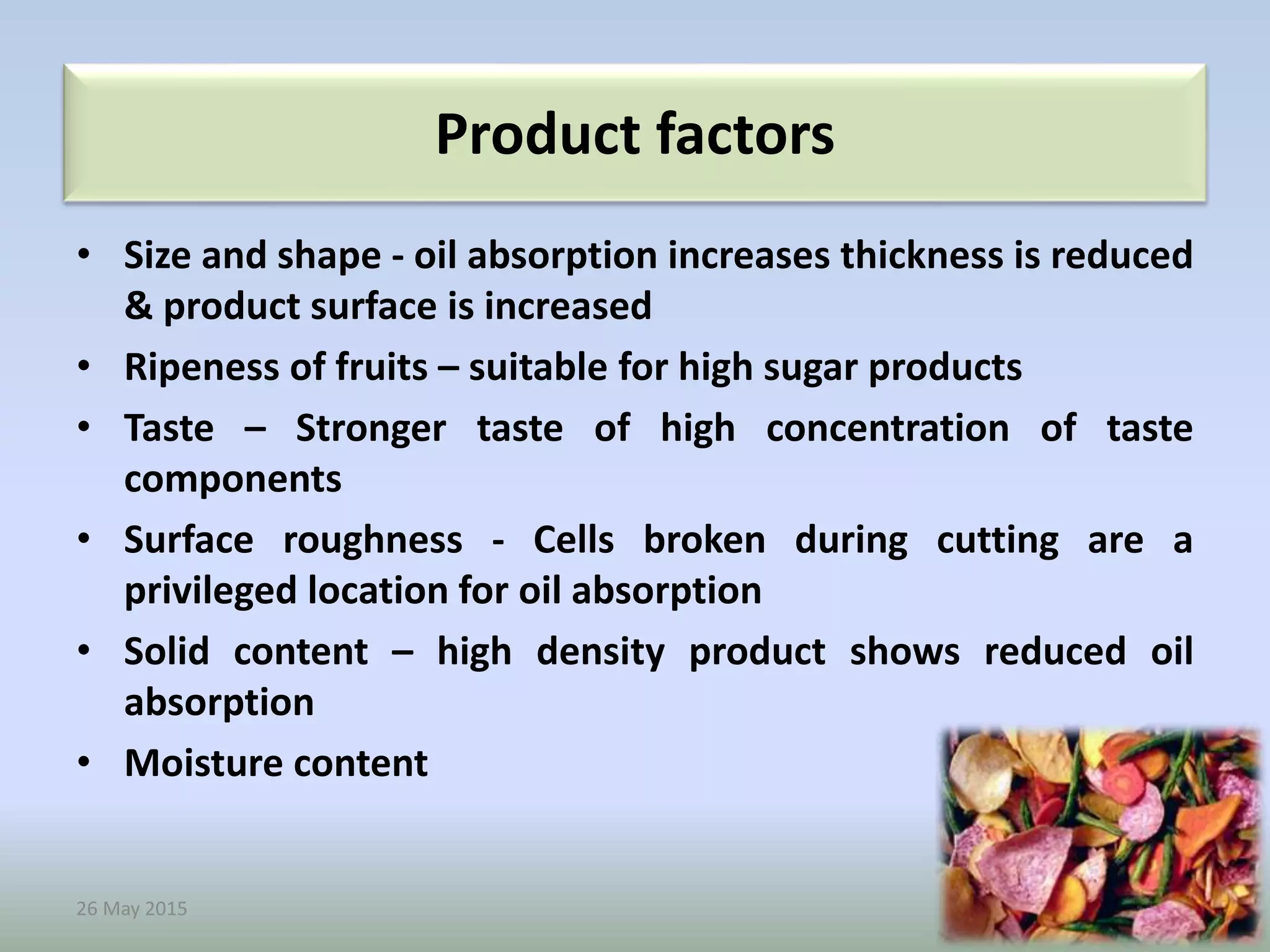 Vacuum frying technology | PPTX