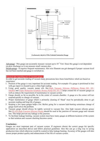 Vacuum gauges explained | PDF