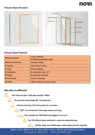 Vacuum glass brochure | PDF