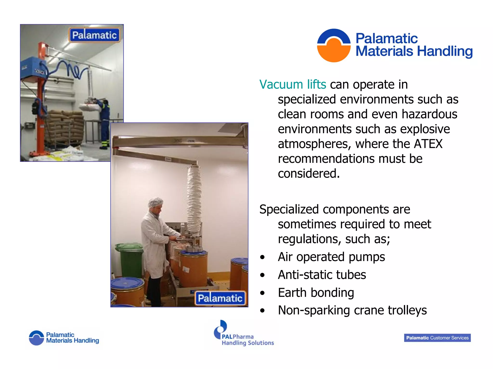 Vacuum Lifters By Palamatic | PPT