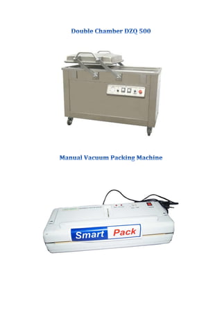 Vacuum machine | PDF
