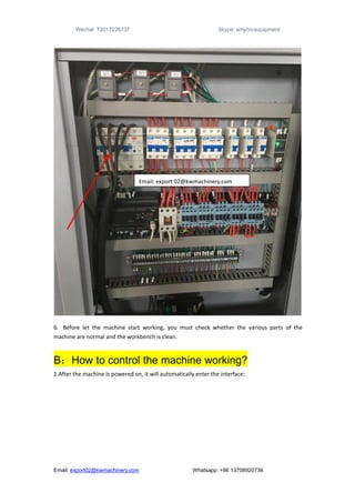 Vacuum membrane press machine's manual | PDF