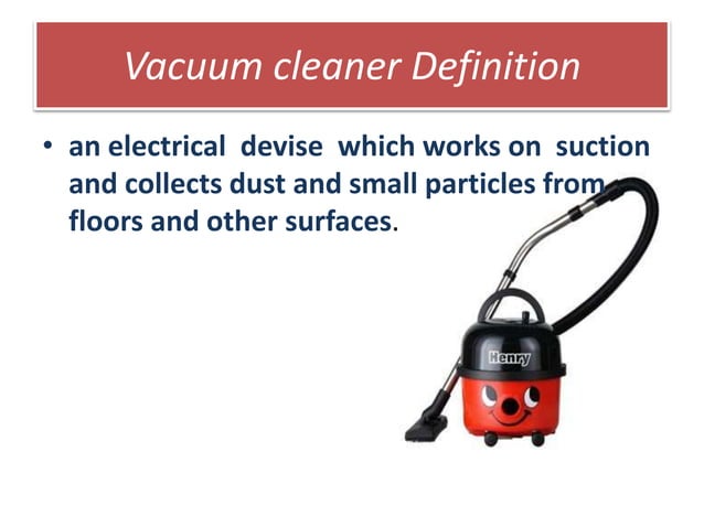 Vacuum ppt | PPT | Free Download