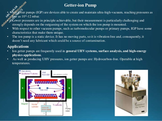 VACUUM PUMPS AND ITS TYPES.pptx