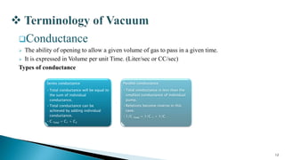 Vacuum system | PPTX