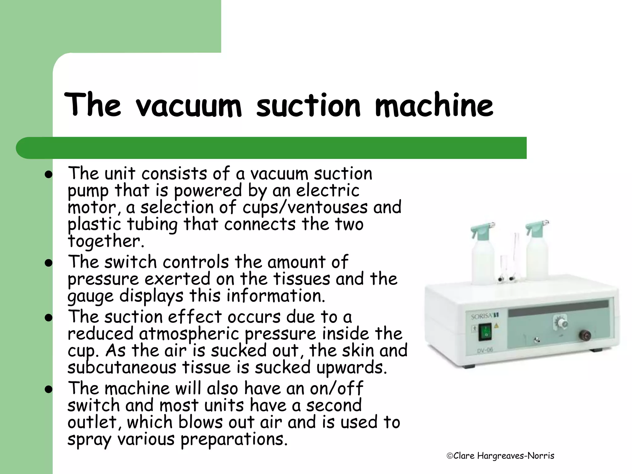 Vacuum suction powerpoint | PPTX