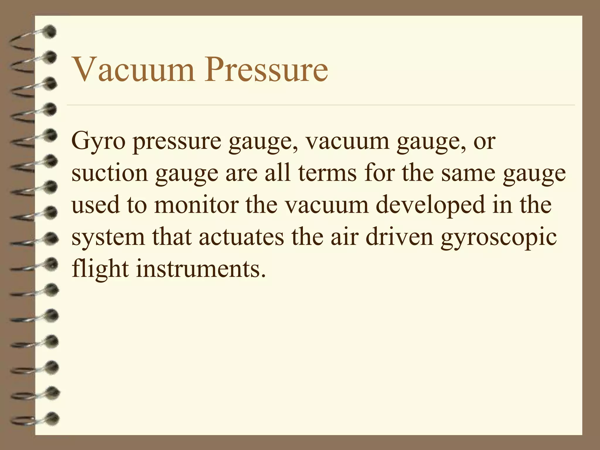 Vacuum system | PPTX