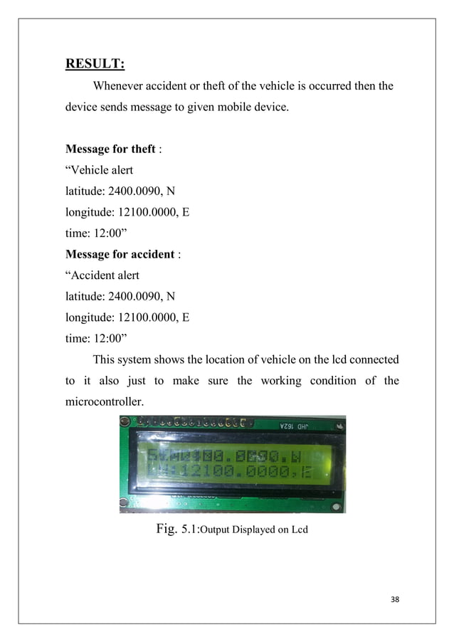 Vehicle accident detection system (VAD) | PDF | First Aid | Injuries