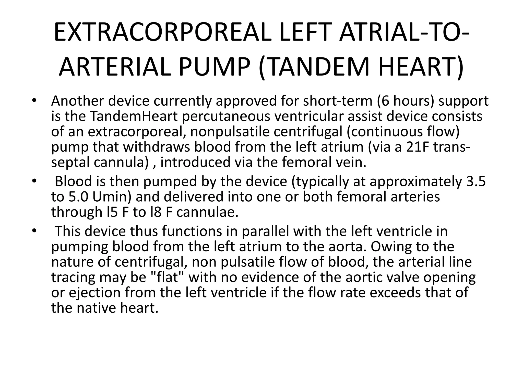 Ventricular assist device of cardiac Cathetherization | PPTX