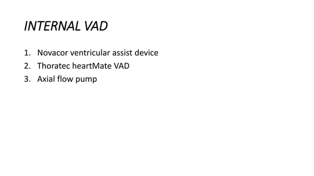 Ventriular assisted device for ventricle | PPTX