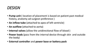 Ventriular assisted device for ventricle | PPTX