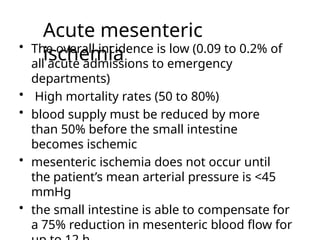 VAD - Acute and chronic disorders of mesenteric.pptx