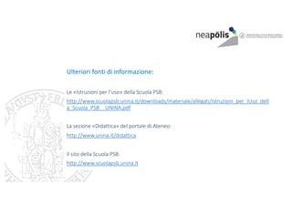 Vademecum matricole UNINA SPSB 2020 | PDF | Undergraduate Education ...