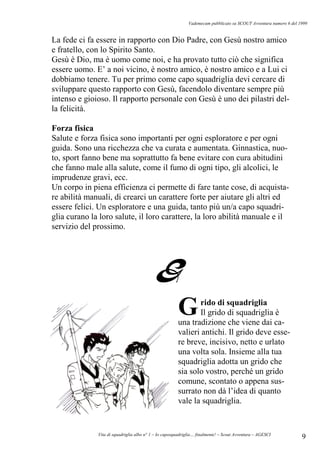 Vademecum capo squadriglia | PDF