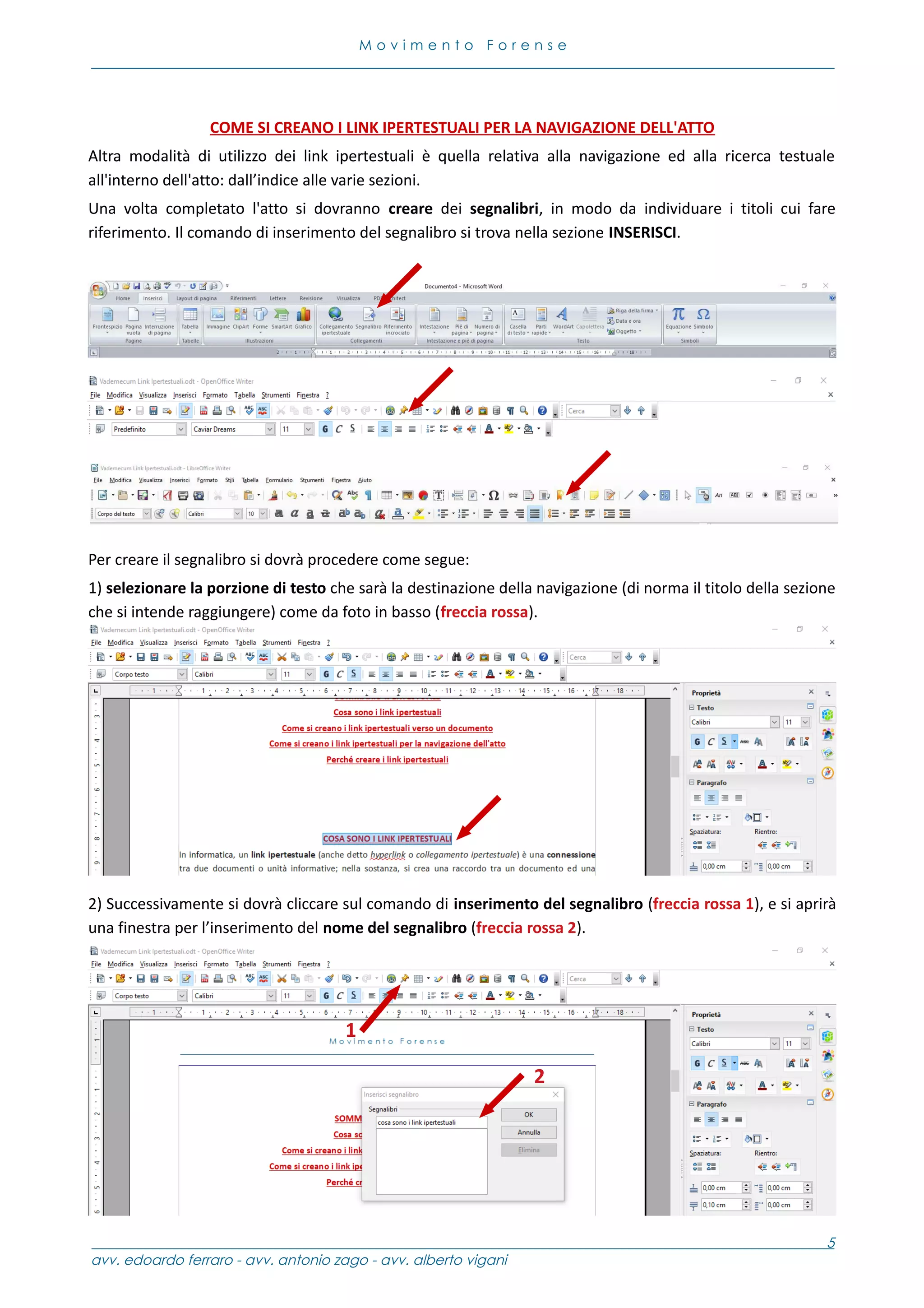 i link ipertestuali nel processo telematico - cosa sono, come si fanno ...