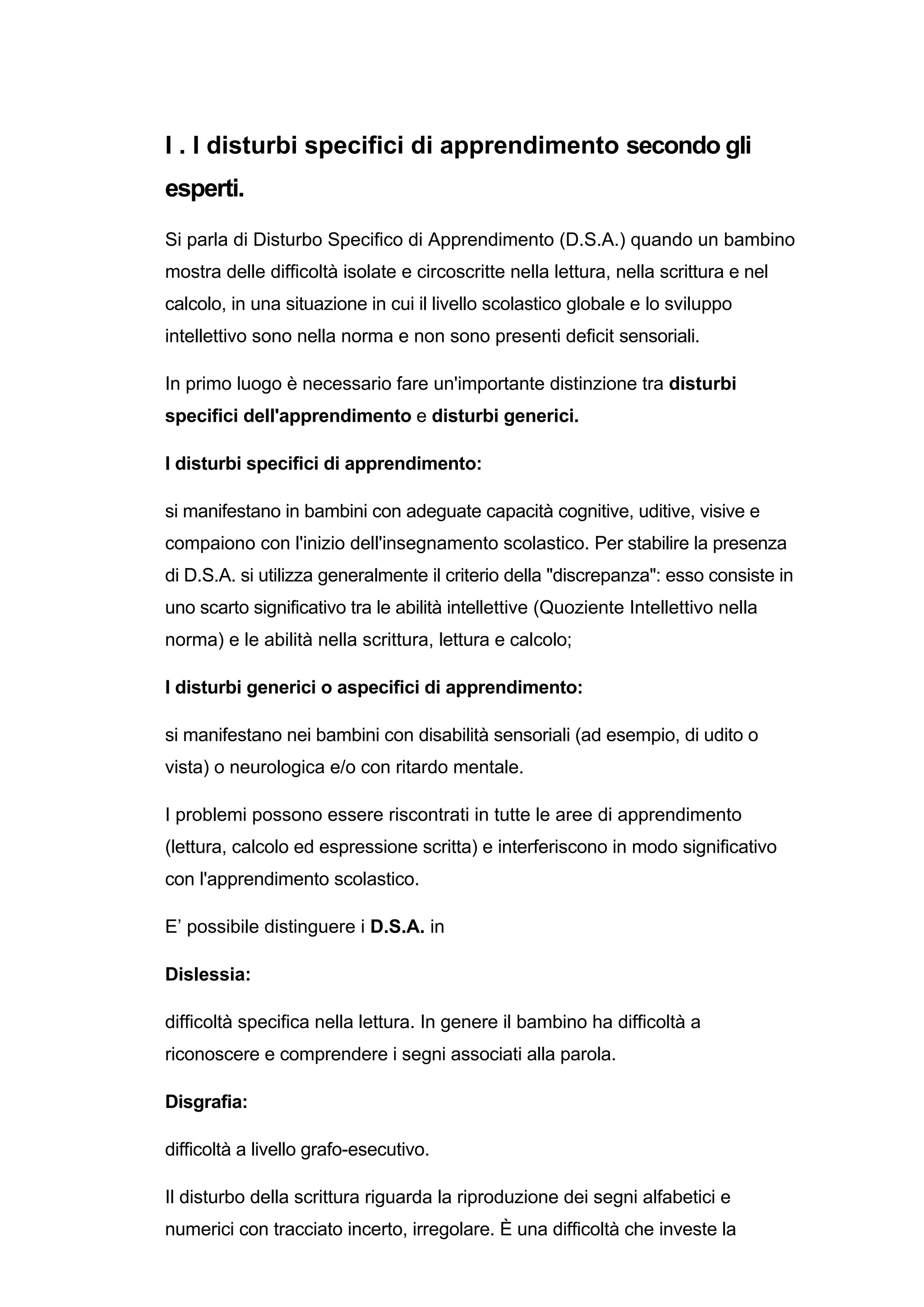 Vademecum sulla dislessia | PDF