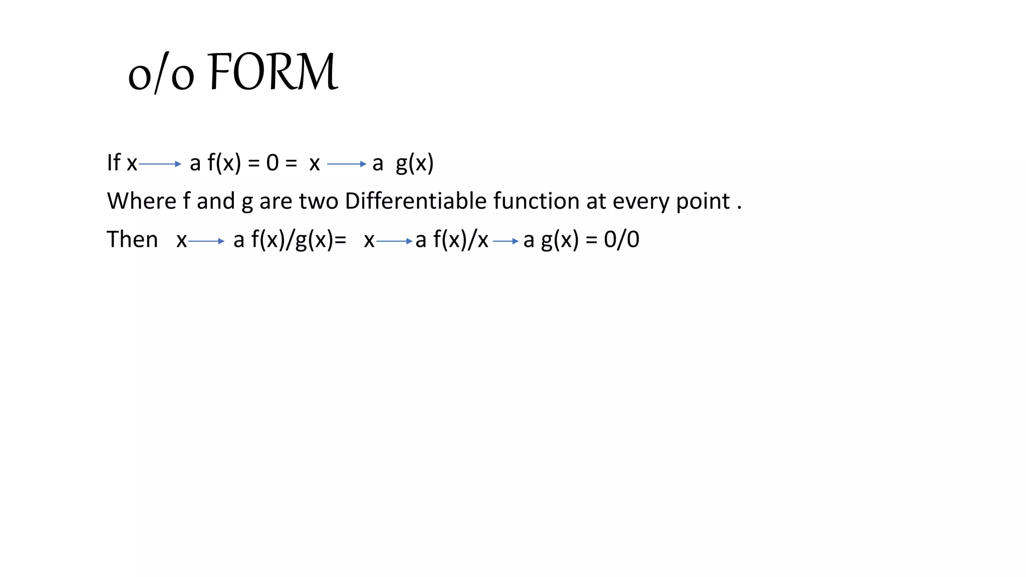 Indeterminate forms | PPT