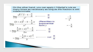 Indeterminate forms | PPT