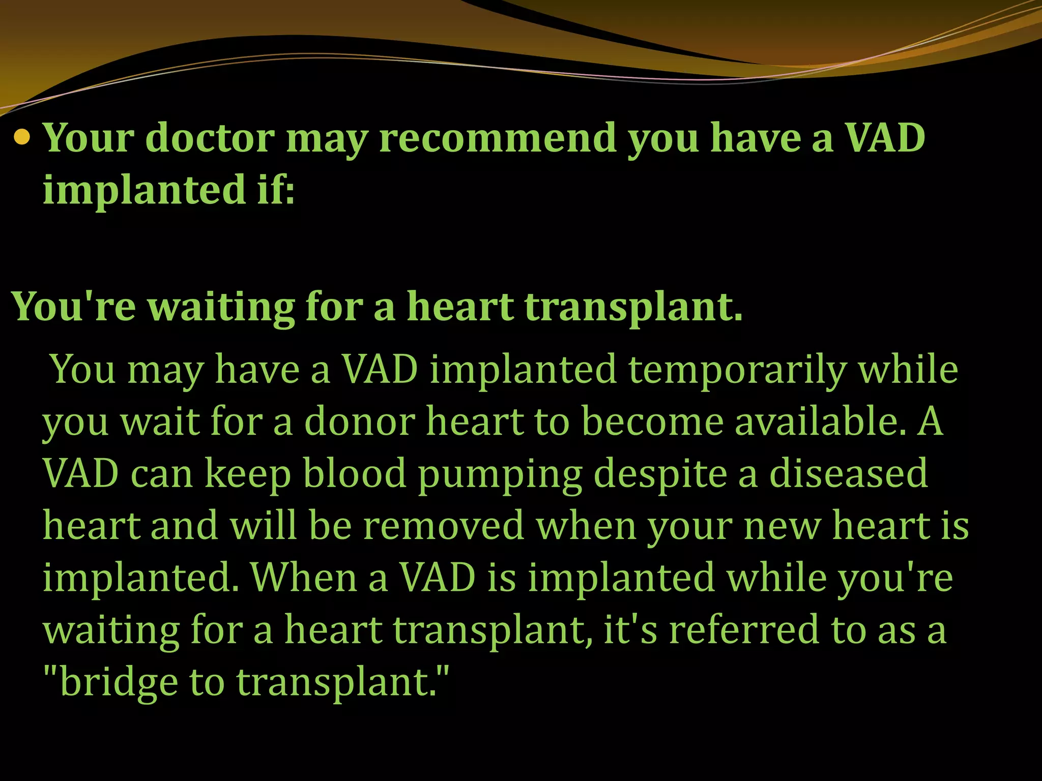 Ventricular Assist Device | PPTX
