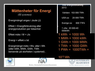 Vad är energi? | PDF