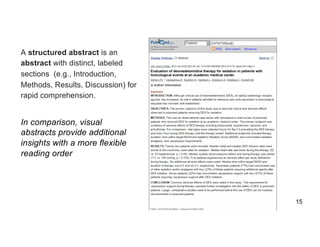 Using a Visual Abstract as a Lens for Communicating and Promoting ...