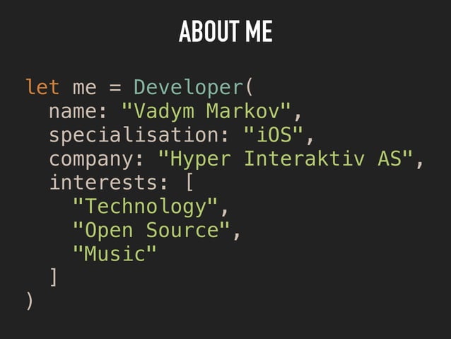 Real World Generics In Swift | PPT