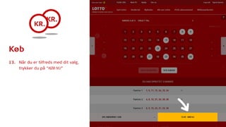 Sådan spiller du Vælg Selv Lotto | PDF
