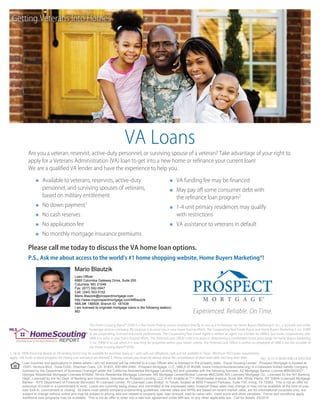 Veteran Home Financing | PDF