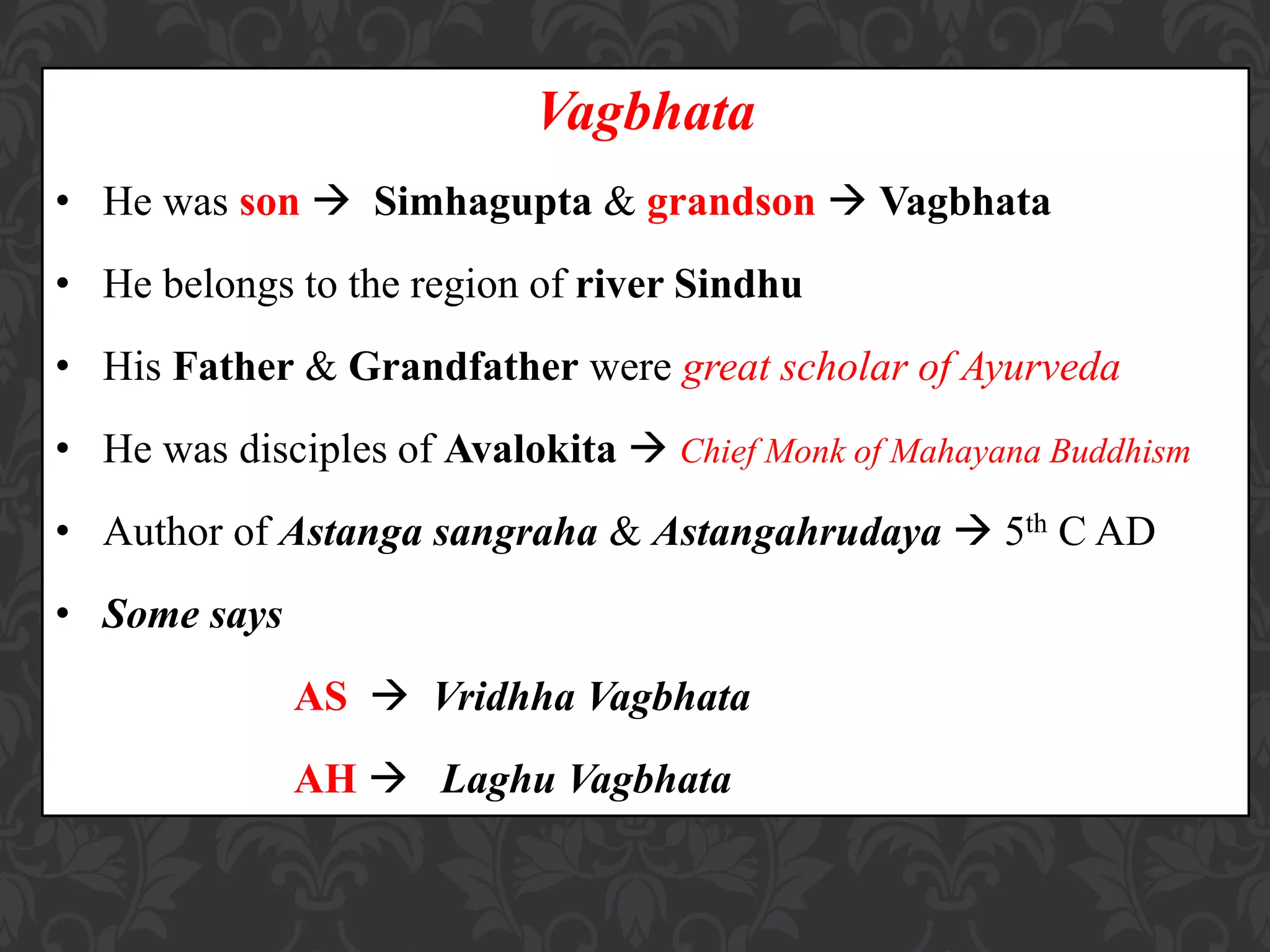 Vagbhata | PDF