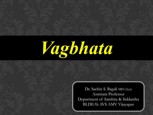 Vagbhata | PDF