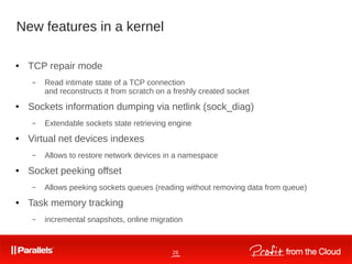 2. Vagin. Linux containers. June 01, 2013 | PPT