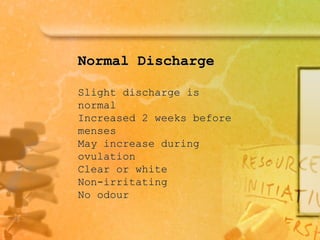 Vaginal discharge | PPT