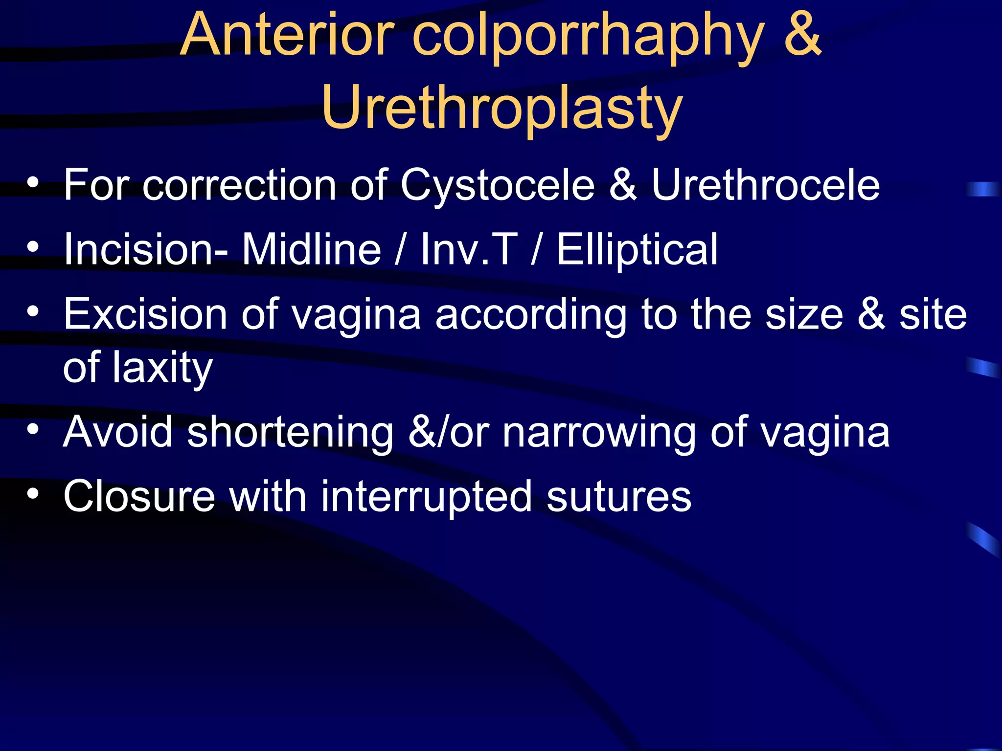 vaginal prolapse | PPT