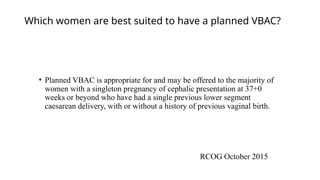 work up vaginal birth after caesarean.pptx