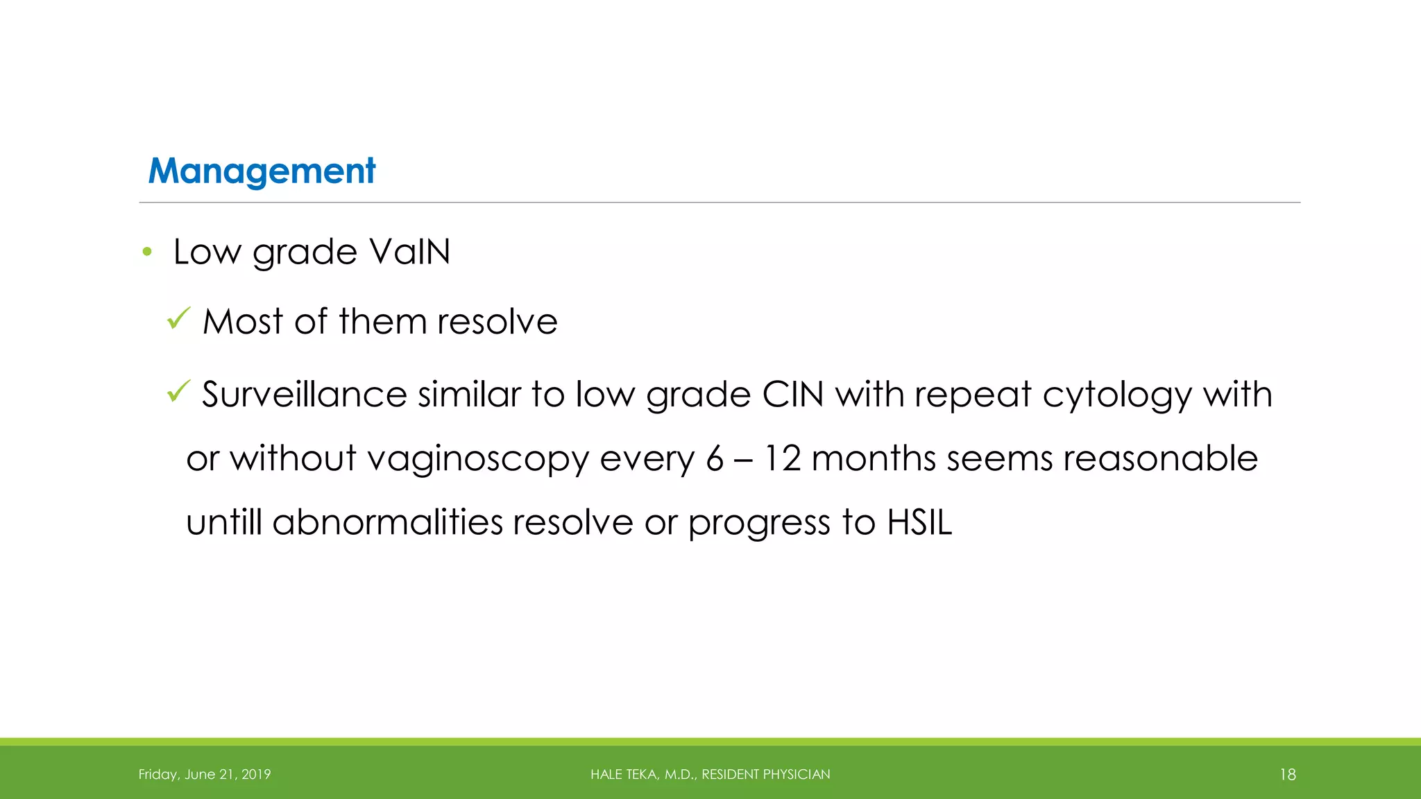 Vaginal cancer (preinvasive and invasive) | PDF