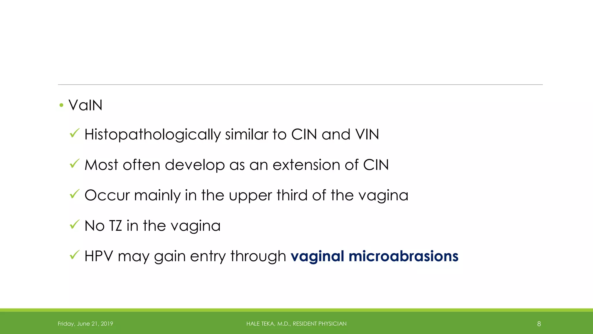 Vaginal cancer (preinvasive and invasive) | PDF