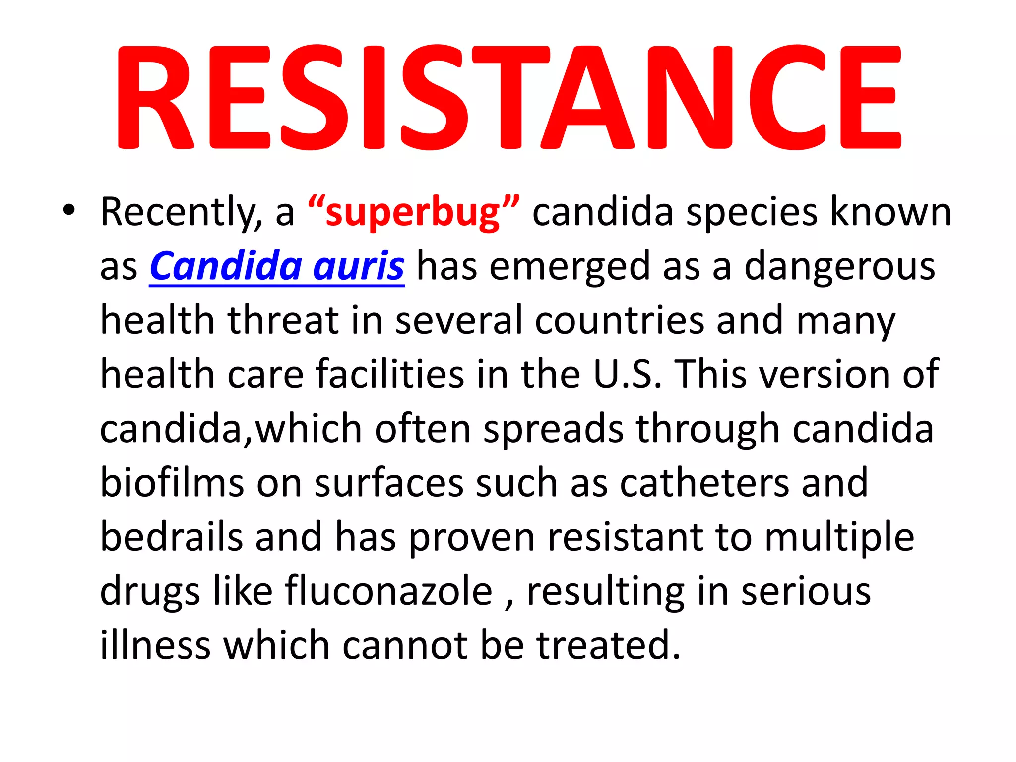 Vaginal Candidiasis Slide